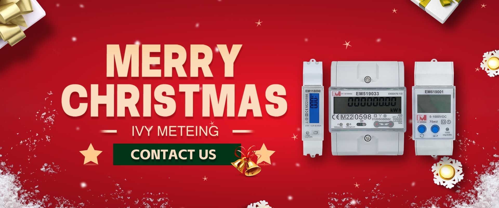 IVY METERING AC DC DIN Rail RS485 Modbus Bidirectional Energy Meter ...
